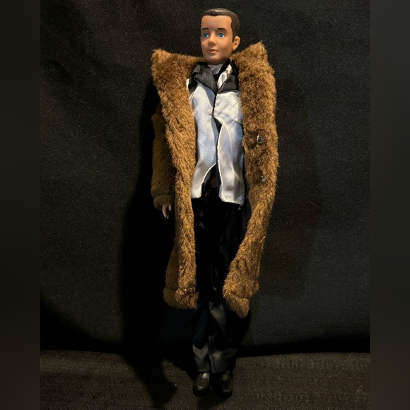 Mattel | Toys | Vtg 6s Barbie Ken Doll Molded Brown Hair Blackwhite ...